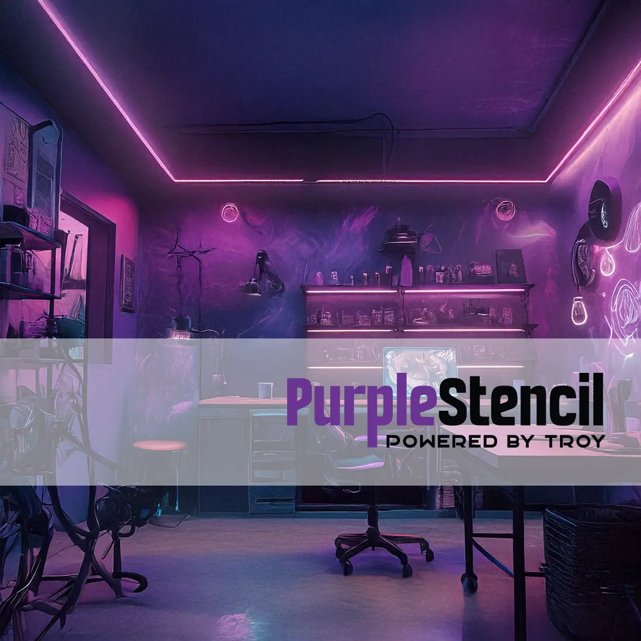 Purple Stencil - All Products – TROY Group