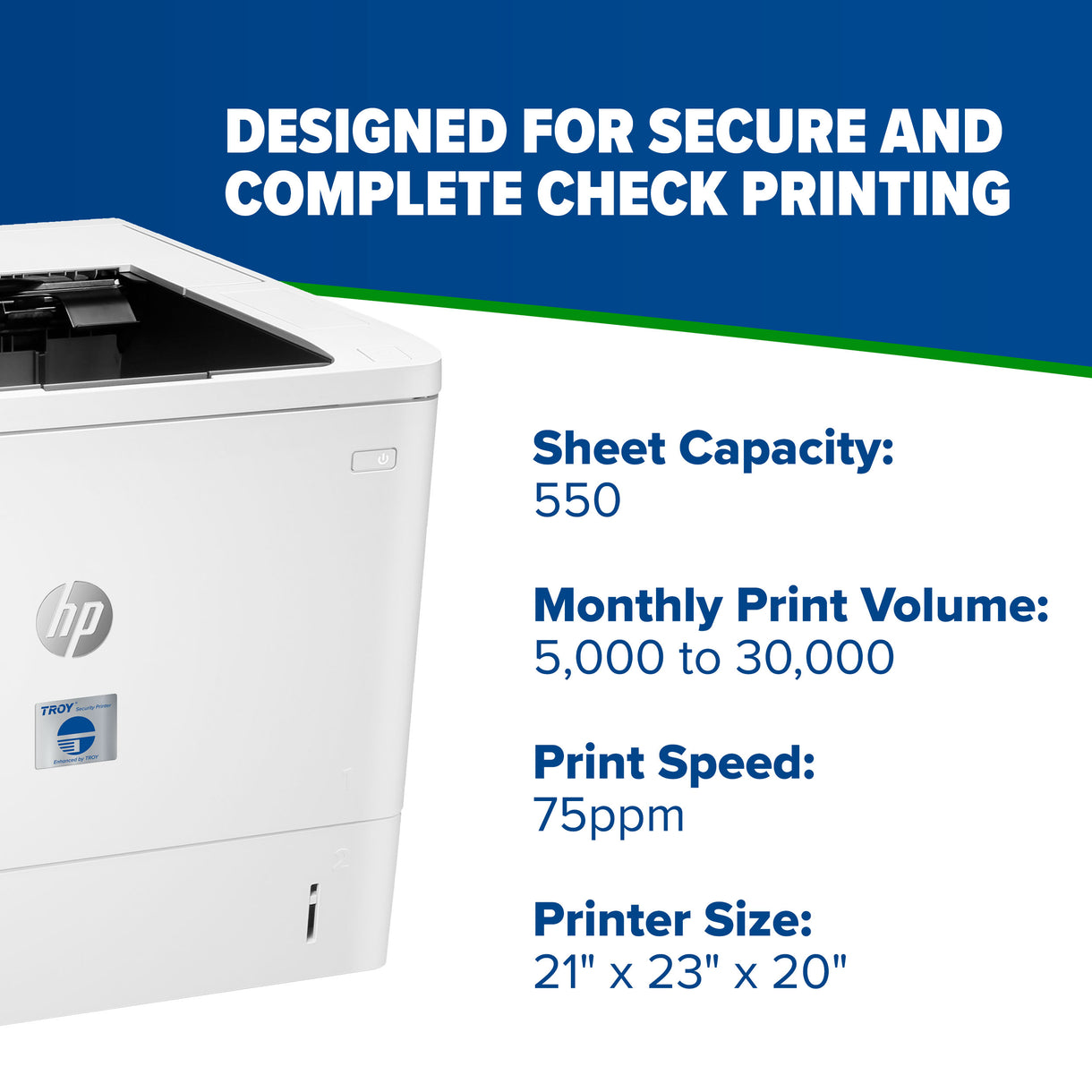 TROY M612edn MICR Secure Printer – TROY Group